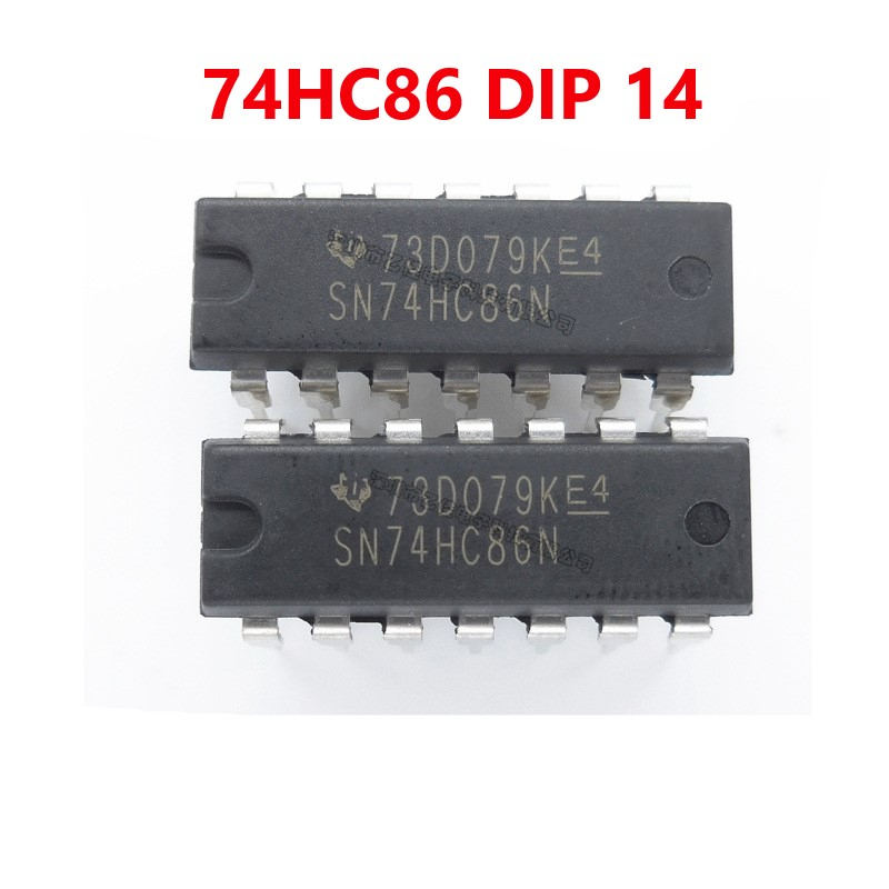 74HC86 Dip 14 chân cắm HC86, 7486 | Shopee Việt Nam
