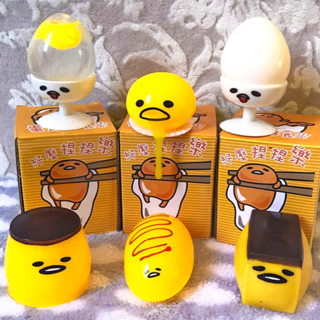 [NEW 2023] Gudetama Squishy Bánh Mật Ong Bánh Flan Gudetama Bóp Trút ...