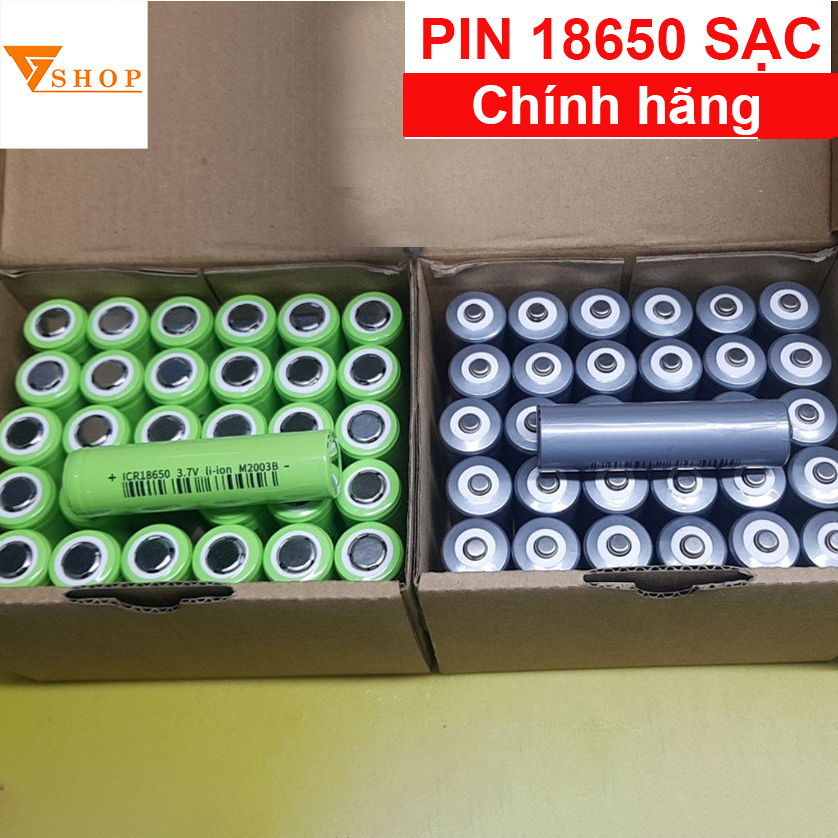 [SIÊU RẺ] Cell pin 18650 WARNING ICR18650 3.7V LI-ION M2003B - Chuyên ...