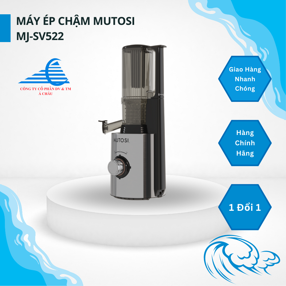 Máy ép chậm Mutosi MJ-SV522 - Lọc Nước Á Châu Vũng Tàu | Shopee Việt Nam