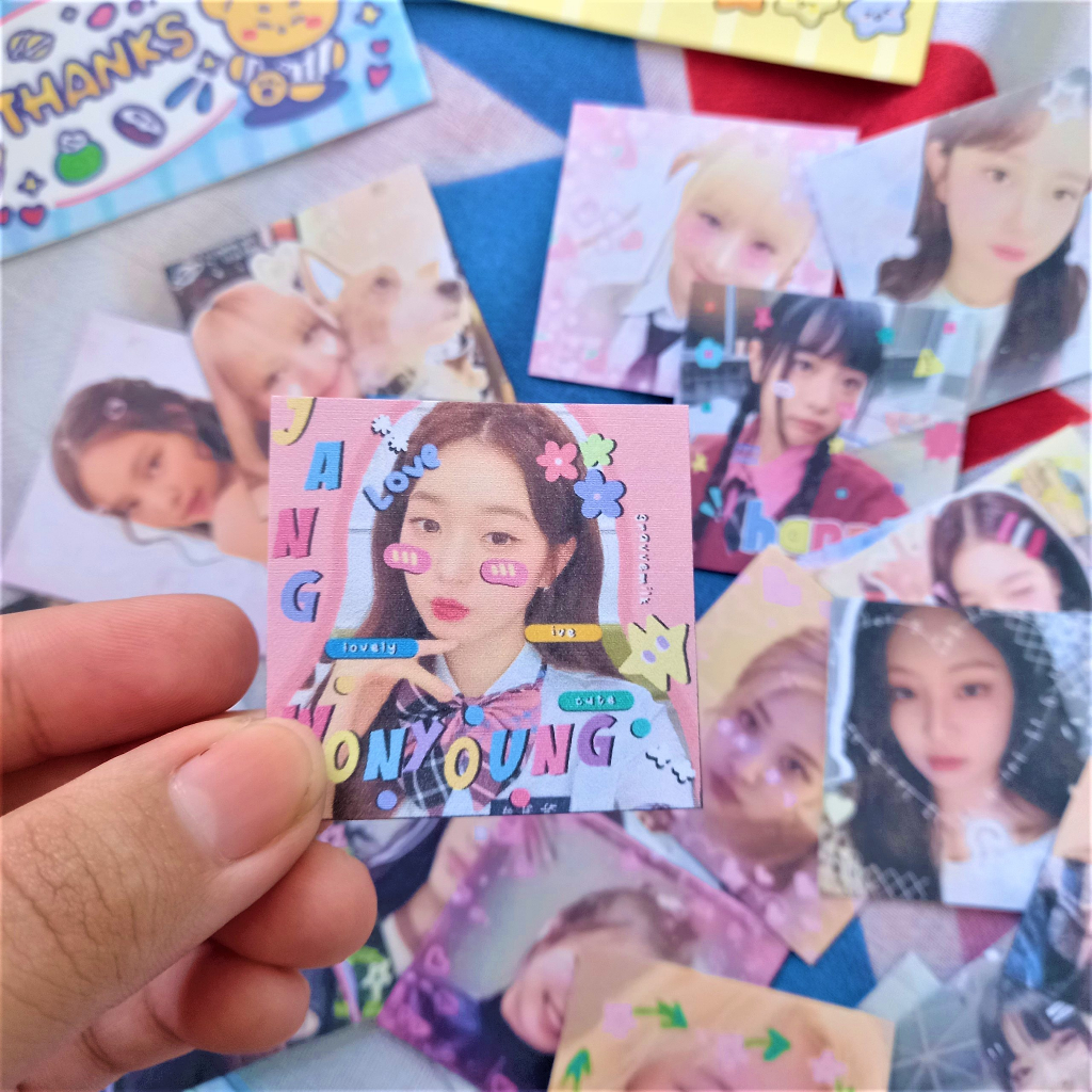 Set 25 sticker Idol Kpop xinh xắn 4,4x4cm đa dạng | Shopee Việt Nam