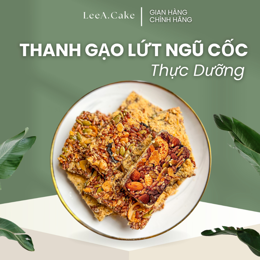 THANH GẠO LỨT NGŨ CỐC THỰC DƯỠNG - dành cho người Ăn Kiêng, Ăn Chay ...