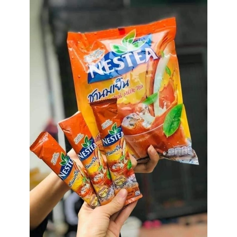 Trà Sữa Nestea Thái Lan / Trà Sữa Thái / Nestle / Trân Châu Caramel ...