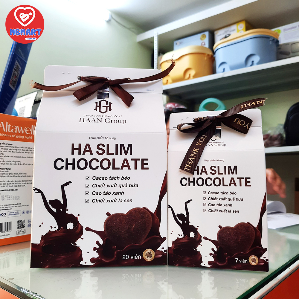 Chocolate giảm cân HA Slim CHÍNH HÃNG | Shopee Việt Nam