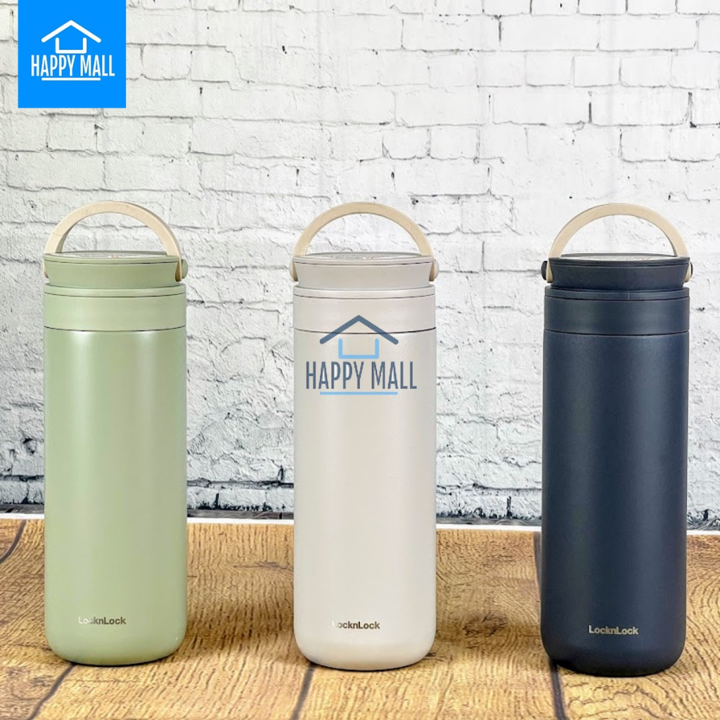 Bình giữ nhiệt LocknLock LHC4274 - 475ml Metro Two Way Tumbler có quai ...