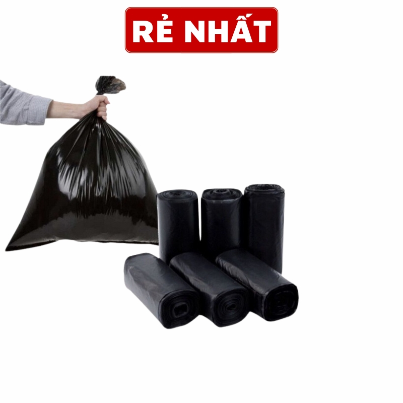 [ GIẢM 40K ĐƠN 0Đ ] Set 3 cuộn túi đựng rác tự hủy sinh học - Bao rác ...