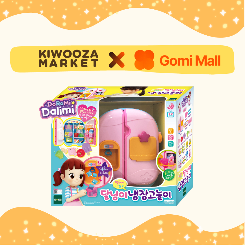 Bộ Đồ Chơi Tủ Lạnh Làm Nước Đá Cho Bé Doremi Dallimi Fridge | Shopee Việt Nam