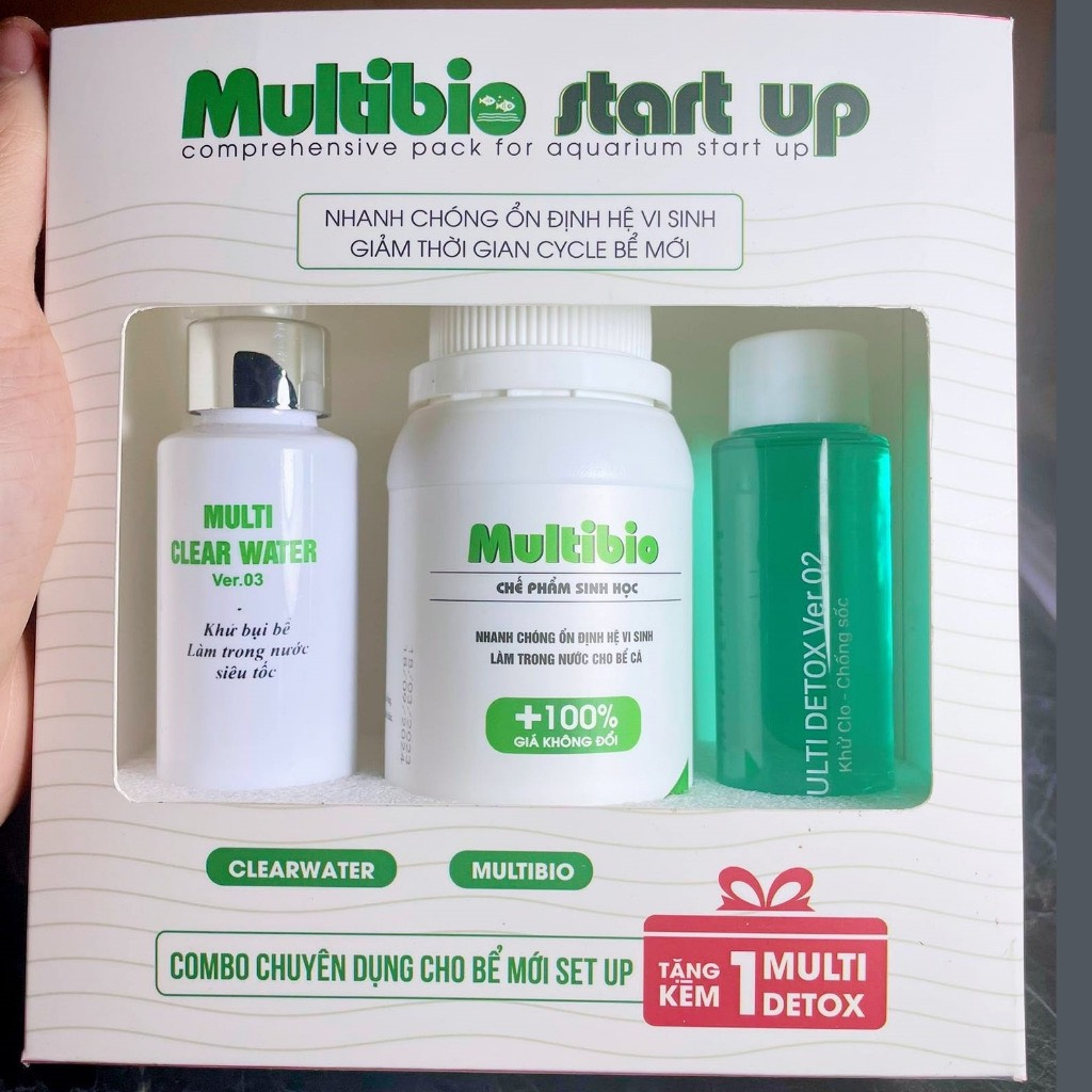 Bộ vi sinh multibio Start Up - multi bio khởi tạo nguồn nước cho bể ...