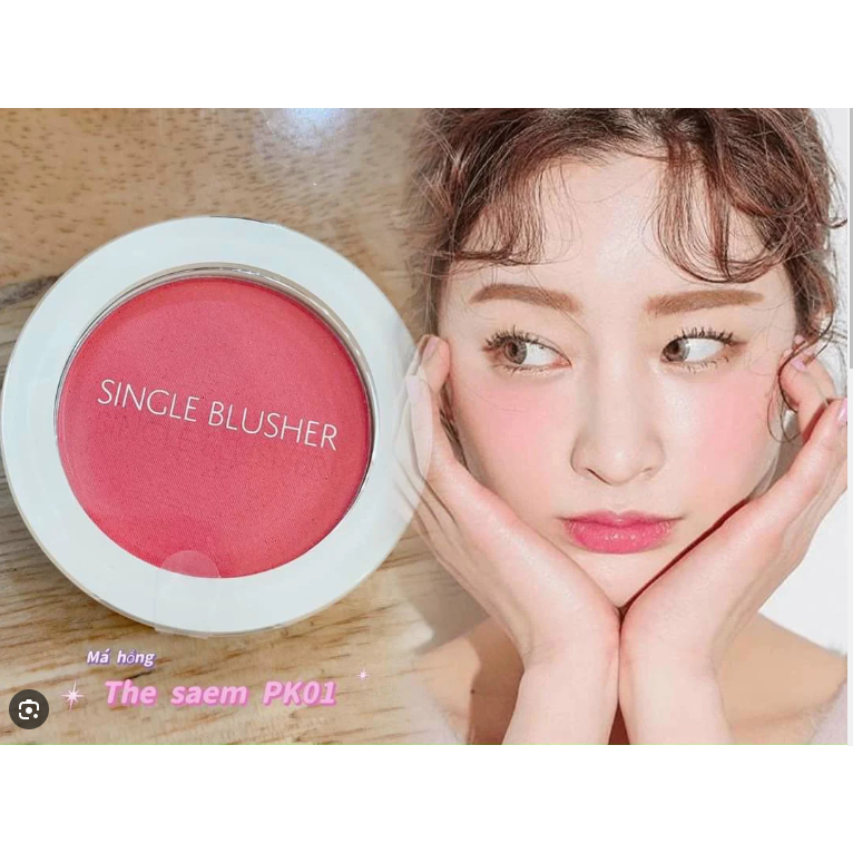 PHẤN MÁ HỒNG THE SAEM SAEMMUL SINGLE BLUSHER | Shopee Việt Nam