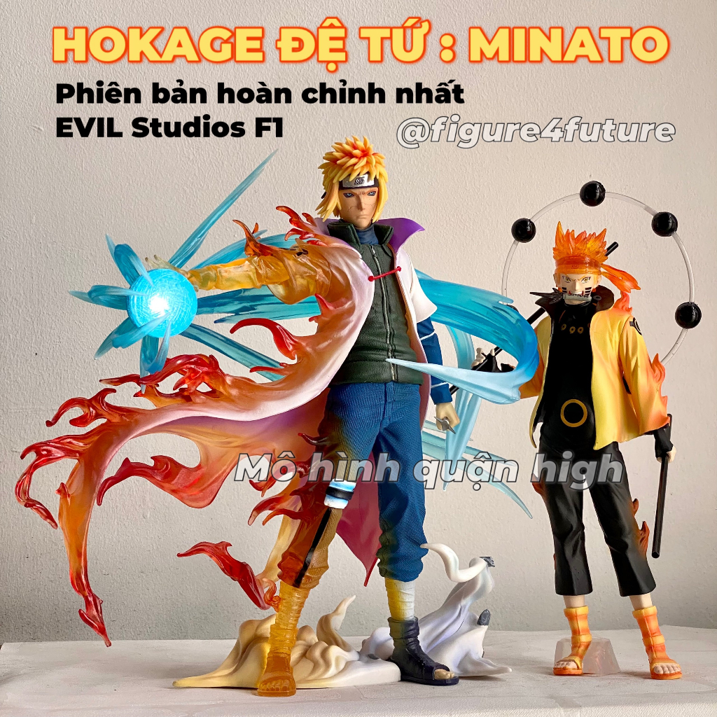 (Có sẵn) Mô hình Hokage Đệ tứ Minato cao 29Cm - Evil studios F1 Minato ...