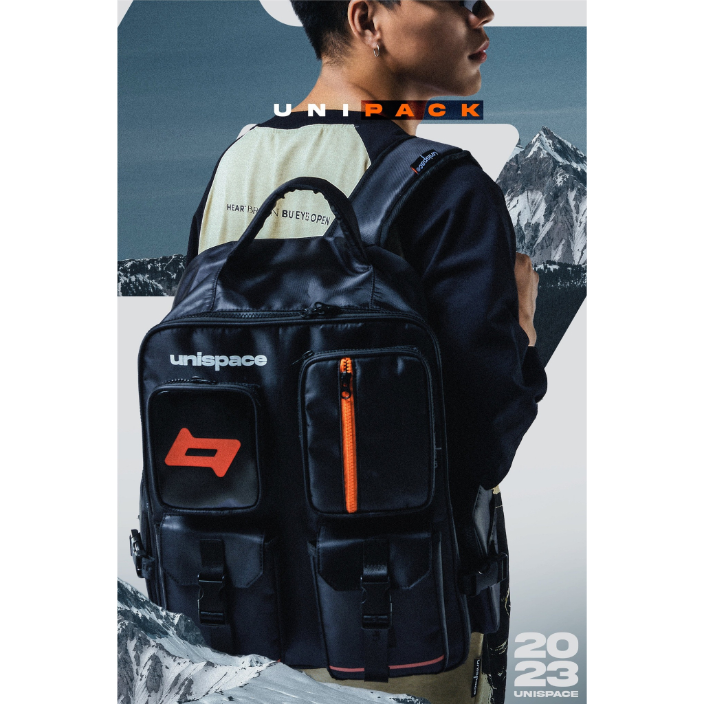 Balo đi học Backpack local brand By Unispace unisex nam nữ UniPack ...