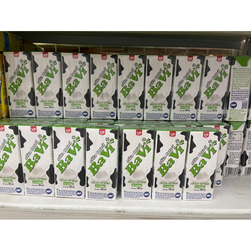 Dây 4 Hộp Sữa tươi Ba Vì 110ml 180ml (Lốc 4 hộp) | Shopee Việt Nam