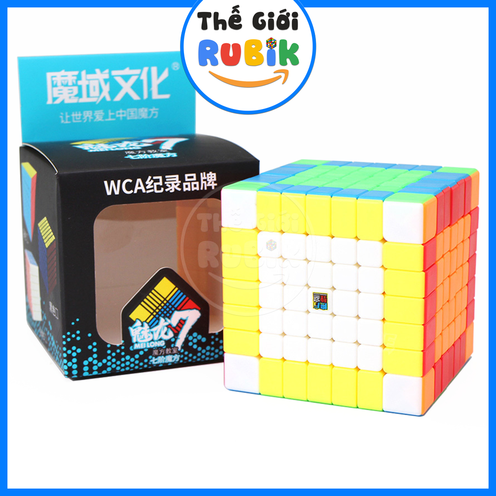 Rubik MoYu MeiLong 7x7 Stickerless/ Sticker Chính Hãng | The Gioi Rubik ...
