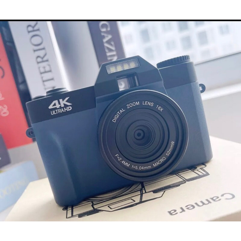 máy ảnh digital camera xdv pro 4k mầu xanh | Shopee Việt Nam