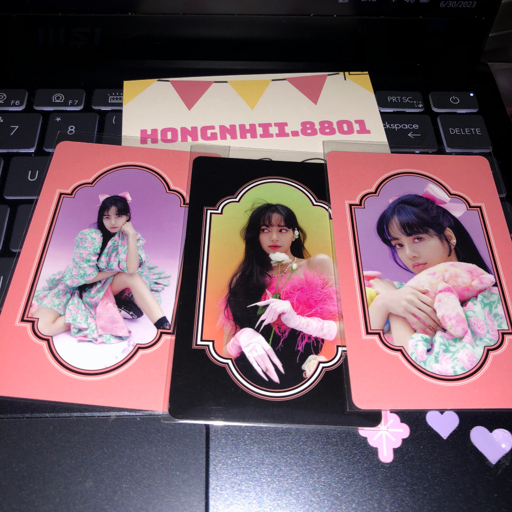 [ CHÍNH HÃNG - SẴN ] CARD LISA BLACKPINK | Shopee Việt Nam