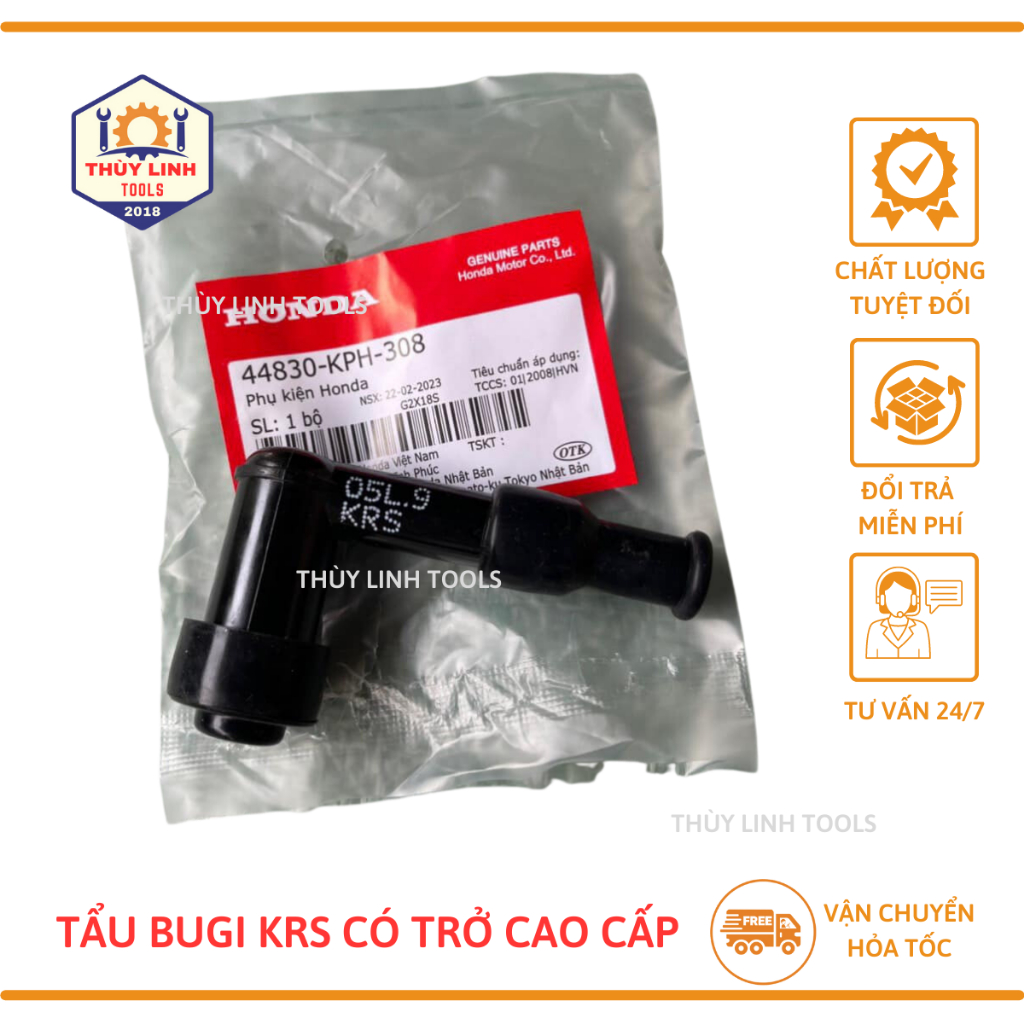 Chụp Bugi Xe Máy, Tẩu bugi Krs có trở hàng loại 1 THÙY LINH TOOLS ...