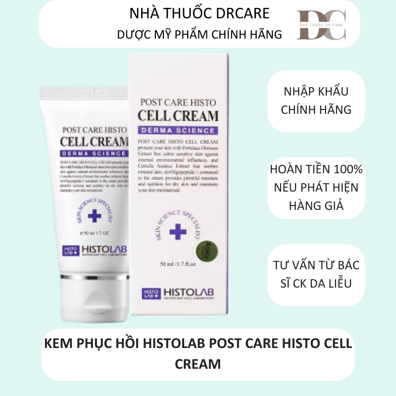 Kem Phục Hồi HISTOLAB Post Care Histo CELL cream - Chính hãng | Shopee Việt Nam