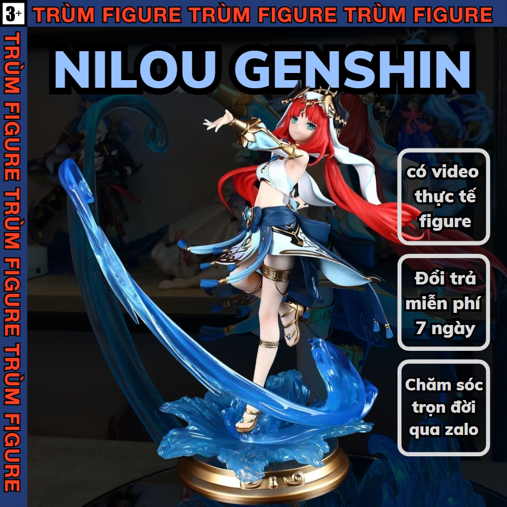 Mô Hình, Figure Genshin Impact Nilou Game - Full Box Trùm Figure ...