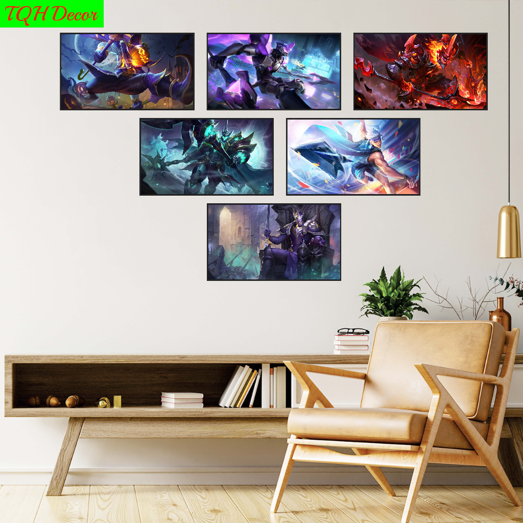 Bộ 6 tranh tướng Liên Quân - ZEPHYS | Shopee Việt Nam