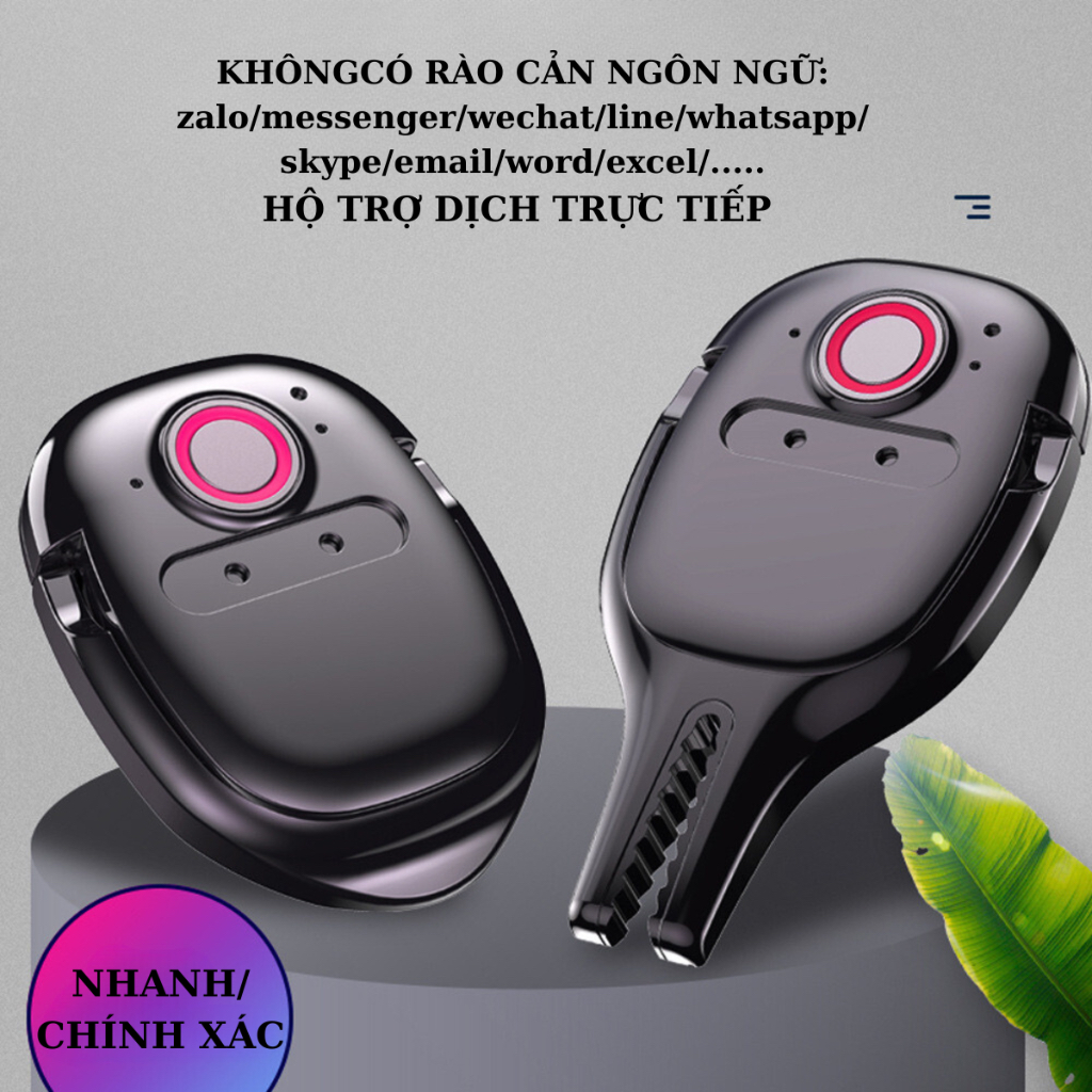 Máy Phiên Dịch Giọng Nói Mini T2 - 137 Ngôn Ngữ - Hộ Trợ Trực Tuyến ...