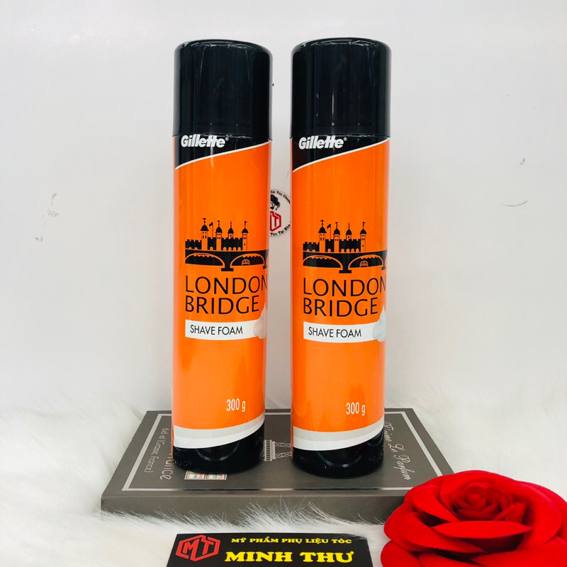 Bọt cạo râu Gillette London Bridge 300g ( chính hãng) | Shopee Việt Nam