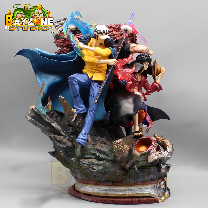 [mô hình mới] Mô hình 3 tam tân tinh luffy law kid bản led - mô hình ...