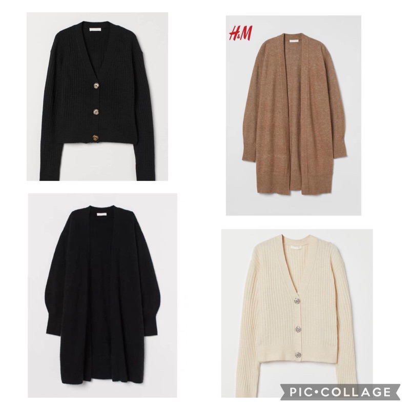 [AUTH] Áo cardigan len HM | Shopee Việt Nam