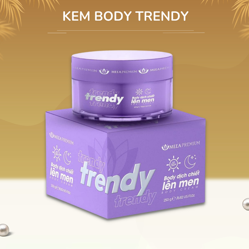 Kem Body Trendy Meea 250g | Shopee Việt Nam