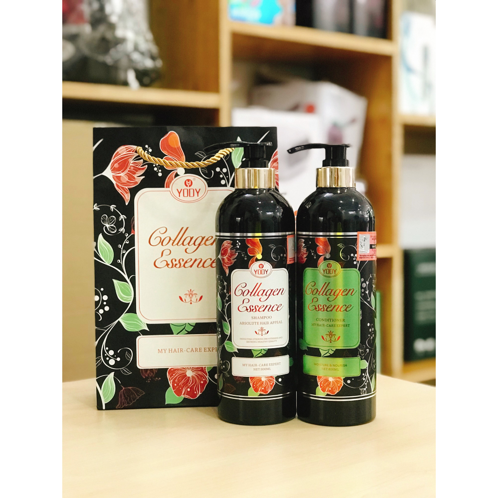 [ HÀNG CHÍNH HÃNG]CẶP Dầu Gội Colagen Essence Yody Phục Hồi Và Kích ...
