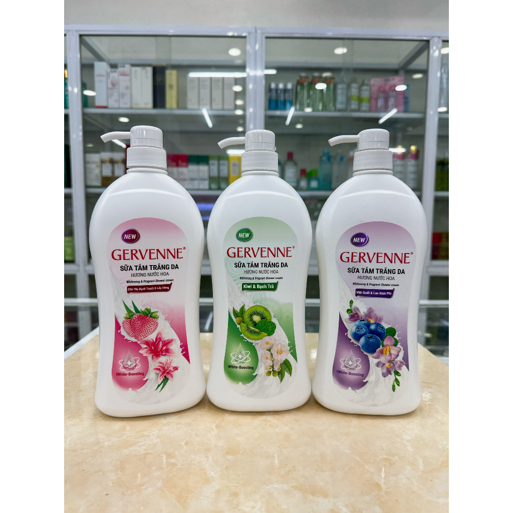 Sữa Tắm GERVENNE Hương Nước Hoa Dưỡng Da Sáng Mịn Chính Hãng Công Ty ...