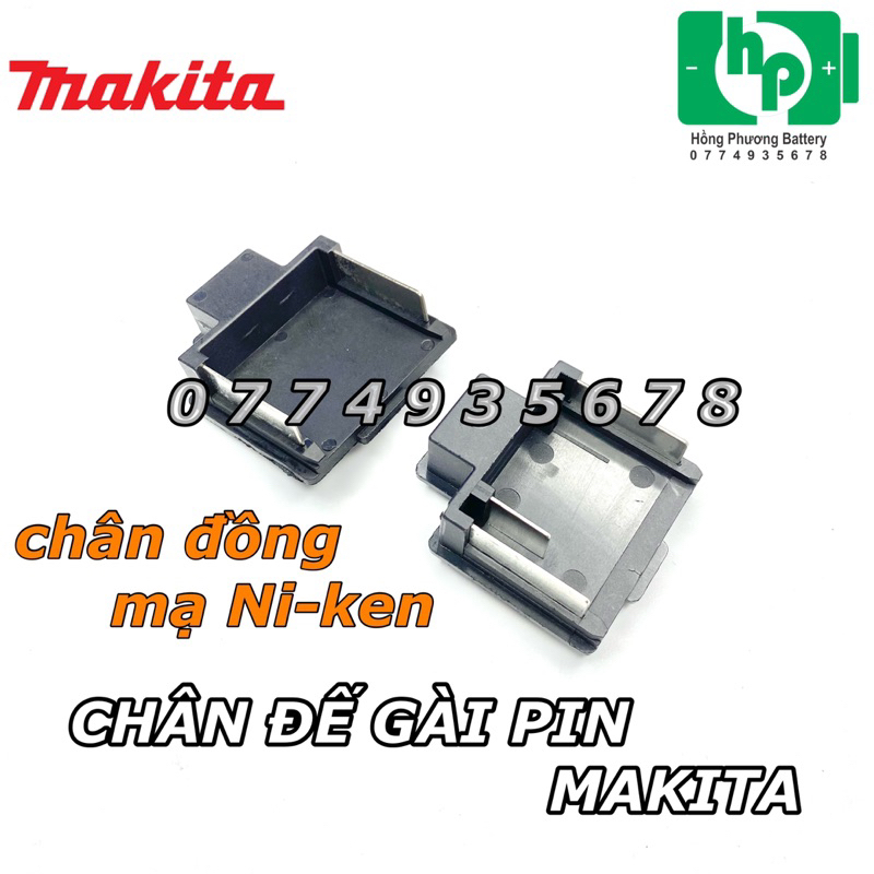 Chân gài pin Makita ko kèm đế (hongphuong) | Shopee Việt Nam