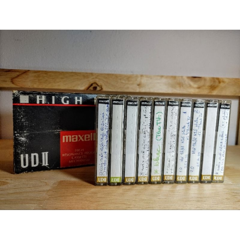 BĂNG CASSETTE CR TAPE 2 MAXELL UD2 XÁM VỀ THU LẠI ! | Shopee Việt Nam