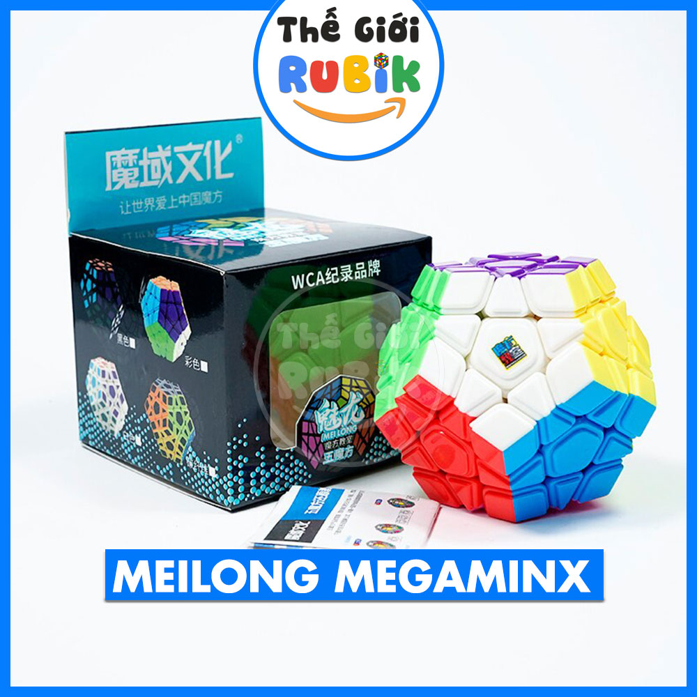 [Chính Hãng] Rubik MoYu MeiLong Megaminx Stickerless Cube Biến Thể 12 ...