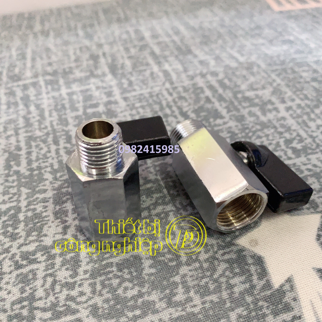 Van bi mini Ren trong ren ngoài 13mm ,17mm (1/4 inch và 3/8 inch) và ...