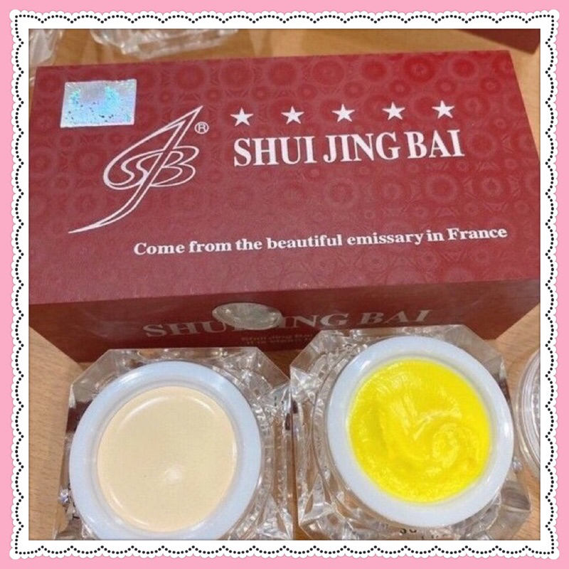 [CHÍNH HÃNG] BỘ ĐÔI NGÀY ĐÊM THUỶ TINH BẠCH KEM NÁM SHUI JING BAI ...