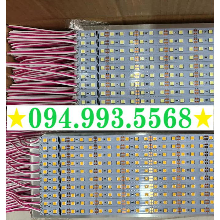 Đèn led thanh điện 12v thanh led hắt 1 hàng led 5054 72 mắt led siêu ...