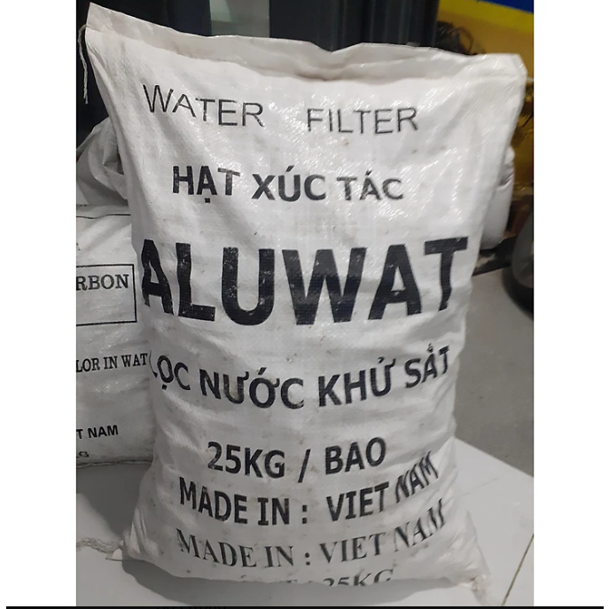 Bao 25kg Hạt ALUWAT lọc nước loại 1. | Shopee Việt Nam