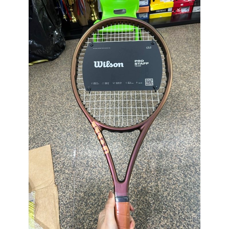Vợt Tennis Wilson Pro Staff Team V14 280g 2023 (16x19) | Shopee Việt Nam