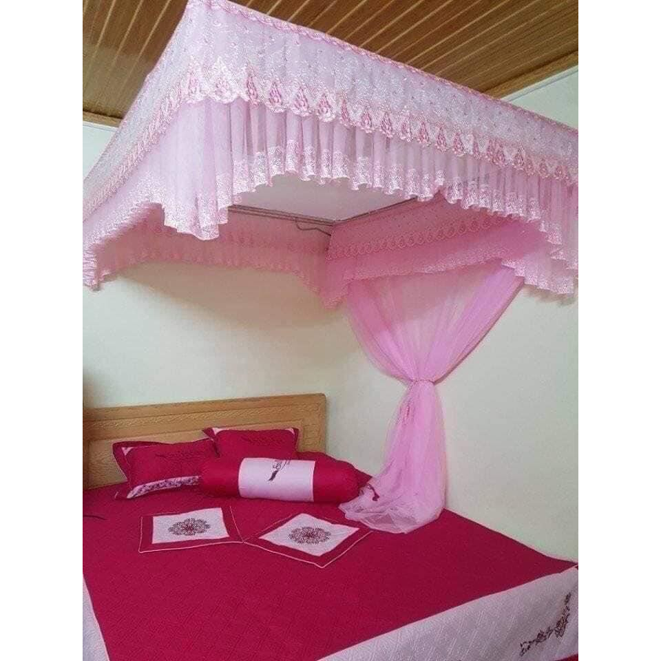 Màn Khung Vuông Cung Đình Trọn Bộ Khung và Màn [ Bảo Hành 12 tháng ...