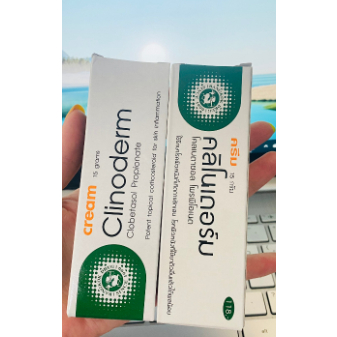 [CHÍNH HÃNG] Kem bôi vảy n.ến, khô da Clinoderm Thái Lan tuýp 15g ...