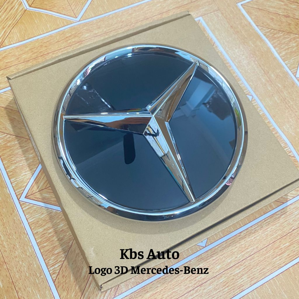 Logo 3D Mercedes-Benz W205, W213, X253 C-Class, E-Class, GLC | Shopee ...