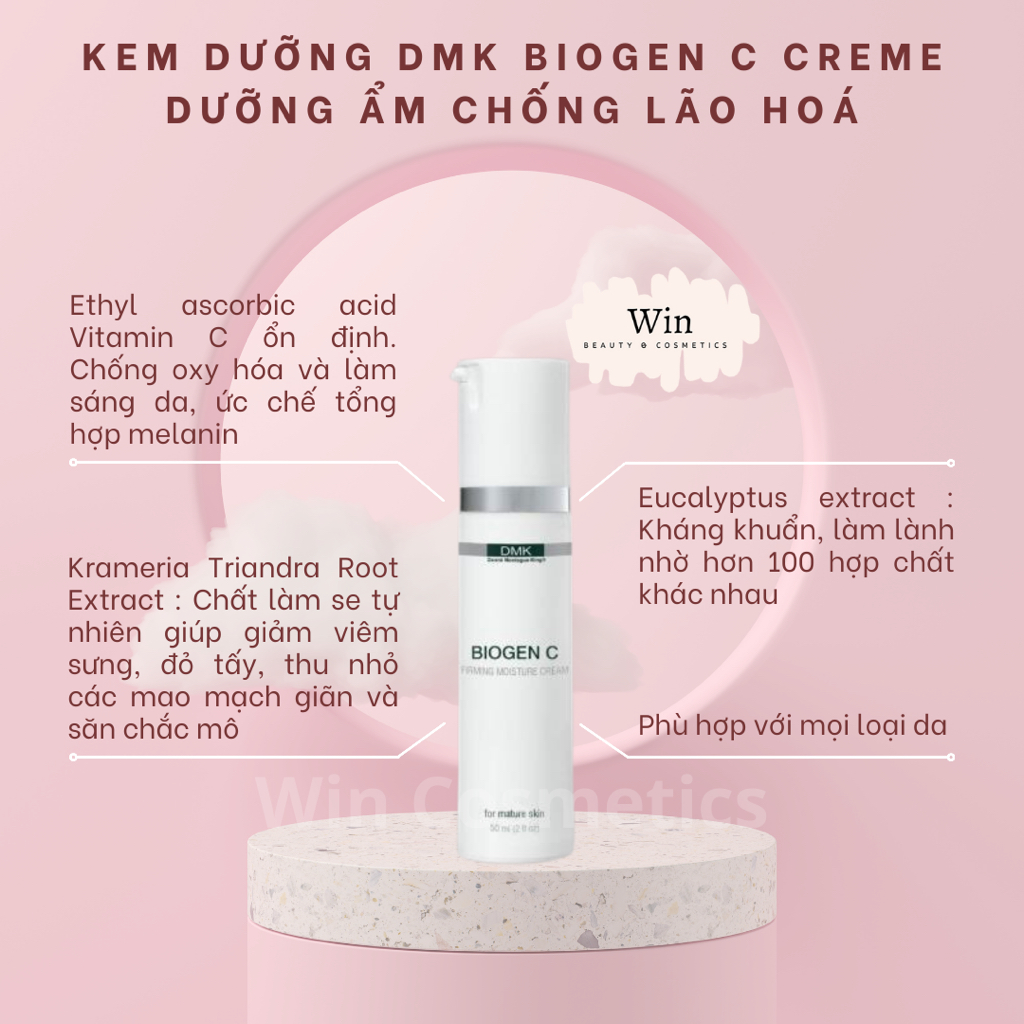 [Hàng công ty] Kem dưỡng DMK Biogen C Creme dưỡng ẩm chống lão hoá ...