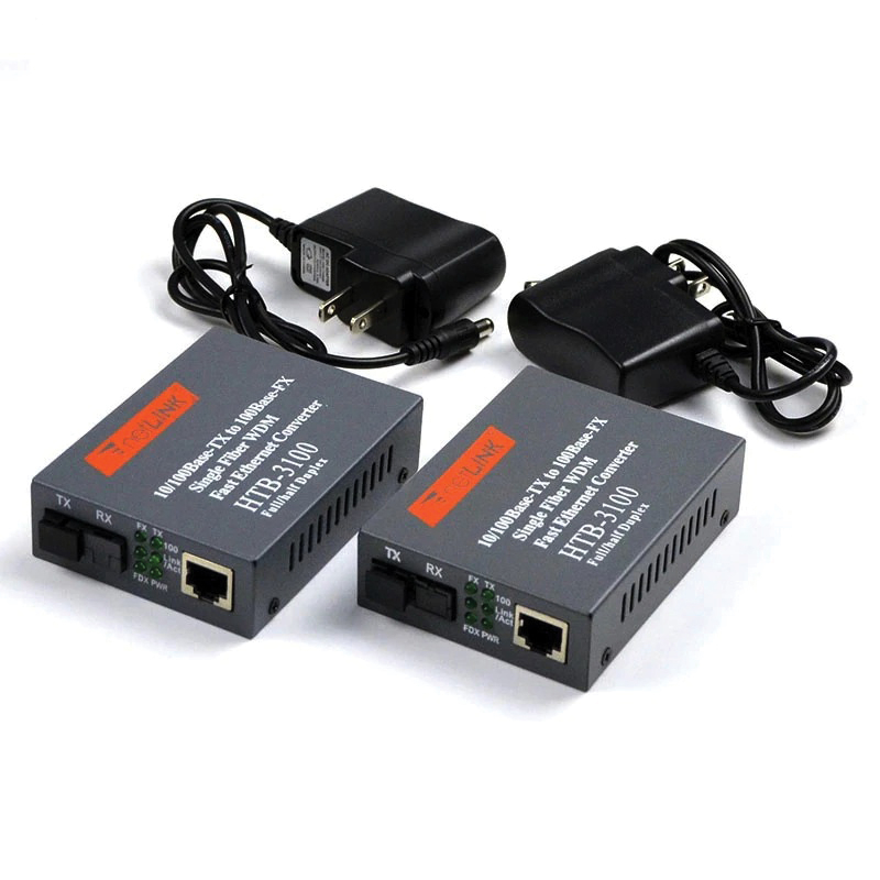 Converter Quang Netlink HTB-3100/AB ( Gồm 2 converter , 2 Adapter ...