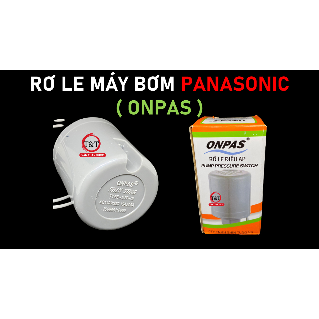 RƠ LE MÁY BƠM PANASONIC ( LOẠI ONPAS ) | Shopee Việt Nam