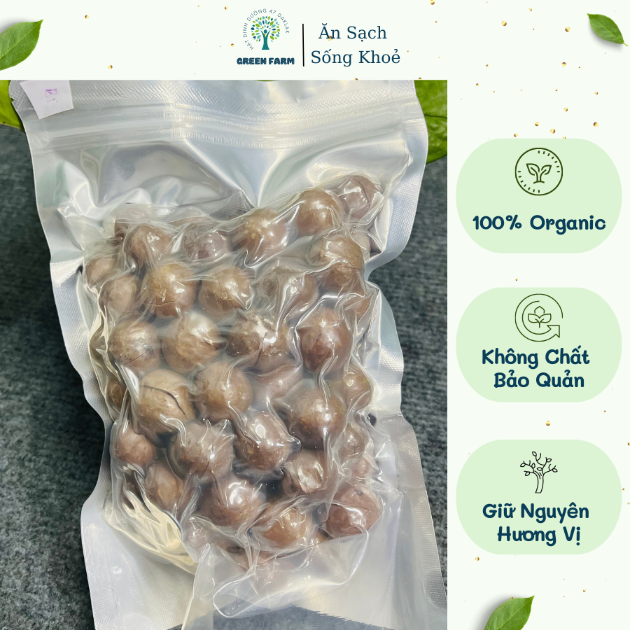 [1KG] Hạt Macca Nứt Vỏ Đăklăk Ăn Liền Thơm Ngon Size A, Hạt Macca Sấy ...