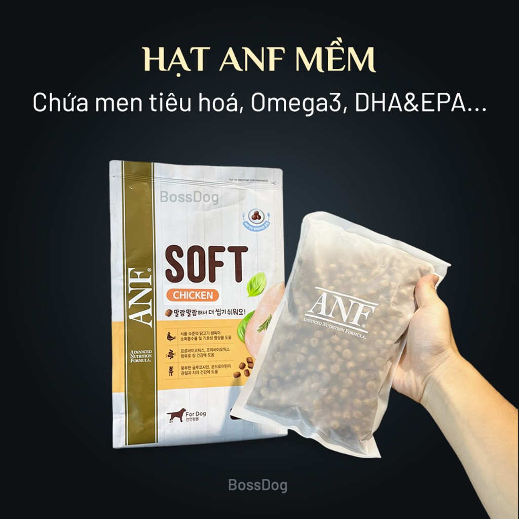 Hạt mềm ANF Soft bịch nhỏ 300gram - Thức ăn cho chó, huấn luyện cún | BossDog | Shopee Việt Nam