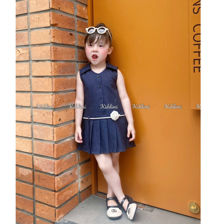 Váy thời trang năng động cho bé gái tặng hoa cài - MIMI DRESS by ...