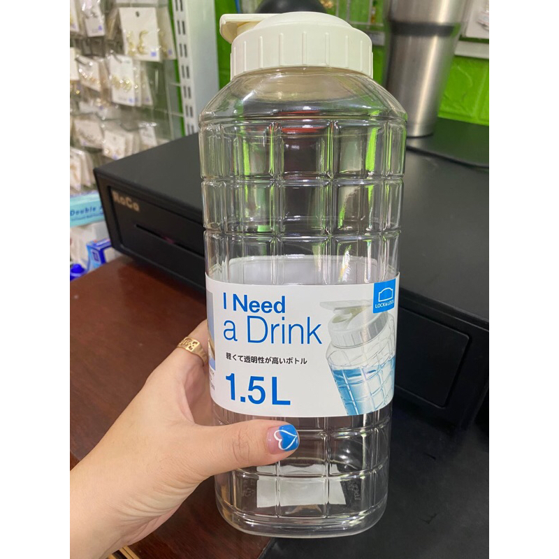Bình nước nhựa lock&lock 1L5 | Shopee Việt Nam