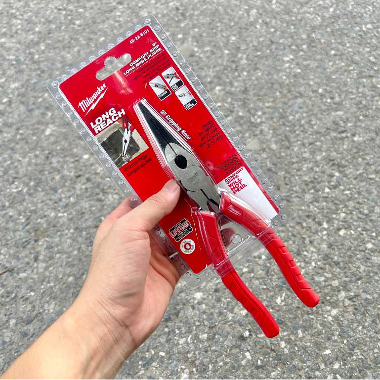 Kìm mũi dài Milwaukee 48-22-6101 | Shopee Việt Nam