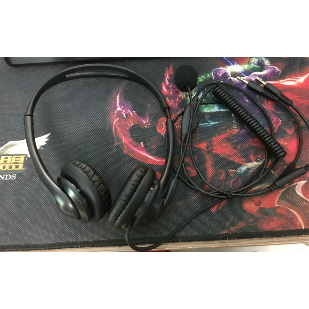 CHUỘT LOGITECH Có dây B100. Tai nghe 2 jack 3.5. Chuột Fuhlen L102 có ...